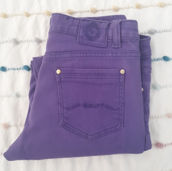 Dani Max | Jeans | Dani Max Jeans Purple Denim Skinny Sz 1 | Poshmark
